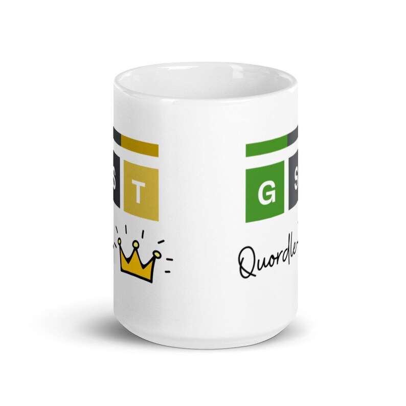 Personalized Wordle Queen, Quordle Queen Inspired 11oz/15oz Coffee/tea ...