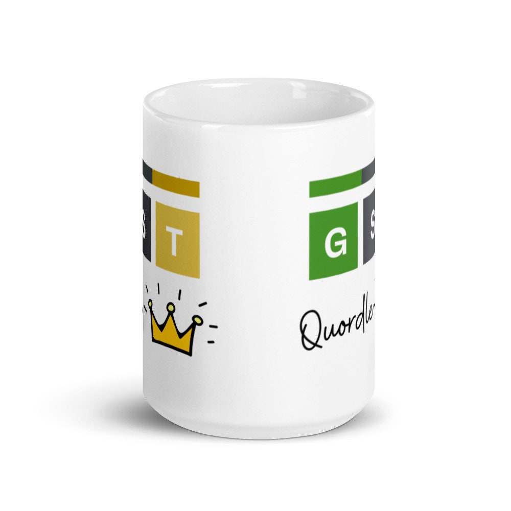 Personalized Wordle Queen, Quordle Queen Inspired 11oz/15oz Coffee/tea ...