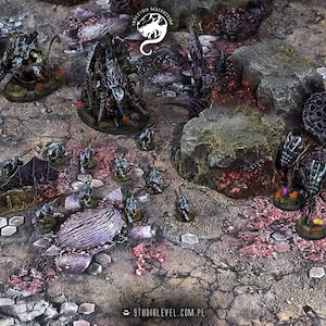 3x SWARM HILLS BOX | Warhammer40k Tyranids Terrain, WH40K Alien ...