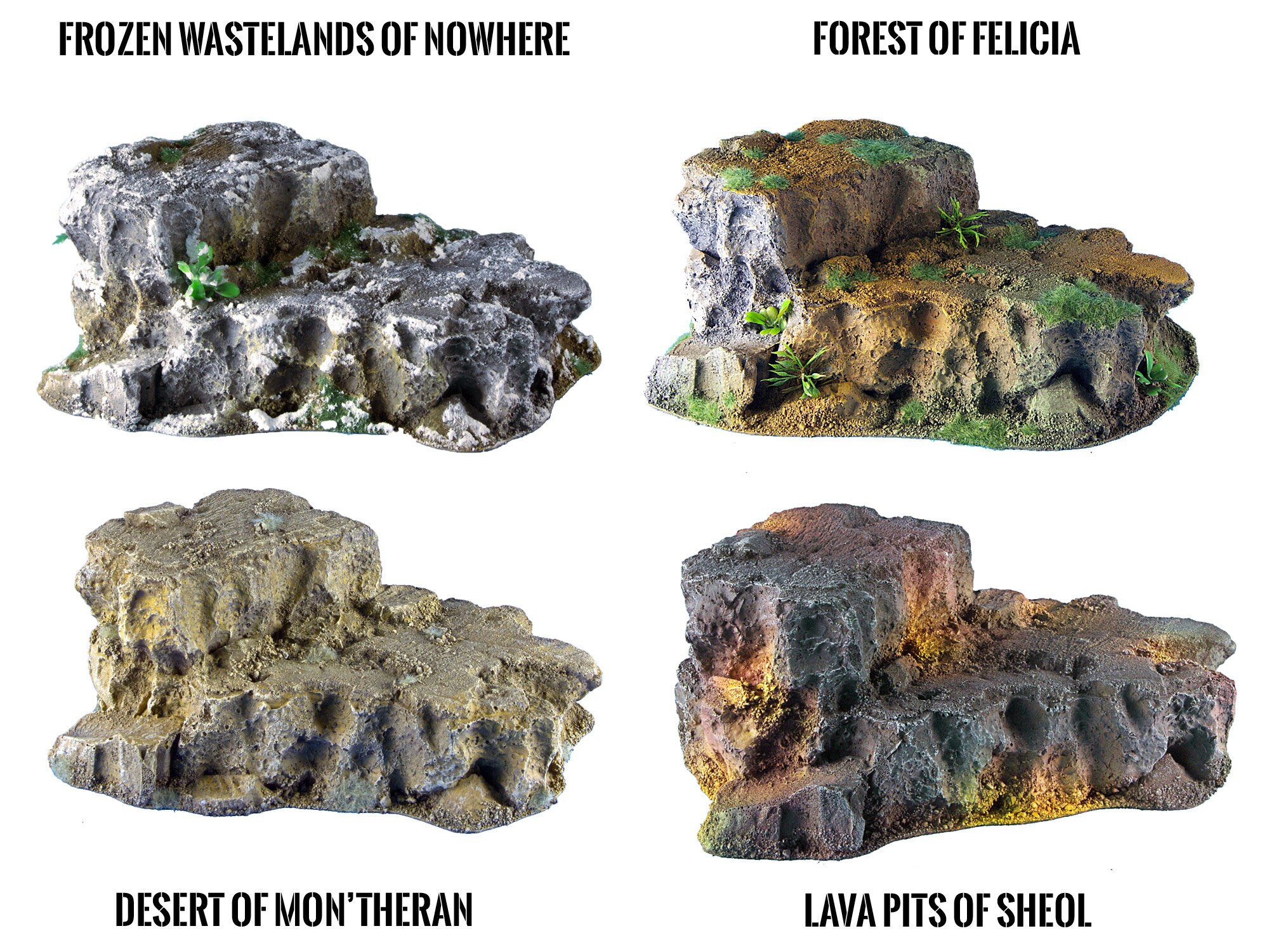 Double FOREST HILL Wargaming Terrain 28mm 32mm Fully - Etsy
