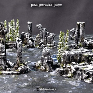 WINTER FANATIC SET Wargame Terrain, 28mm, 32mm, Modular Terrain ...