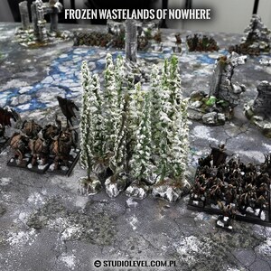 WINTER HOBBYIST SET | Wargame Terrain, 28mm 32mm Modular Terrain ...