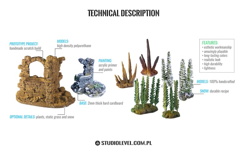 WINTER TOURNAMENT SET Wargame Terrain 28mm 32mm Modular - Etsy