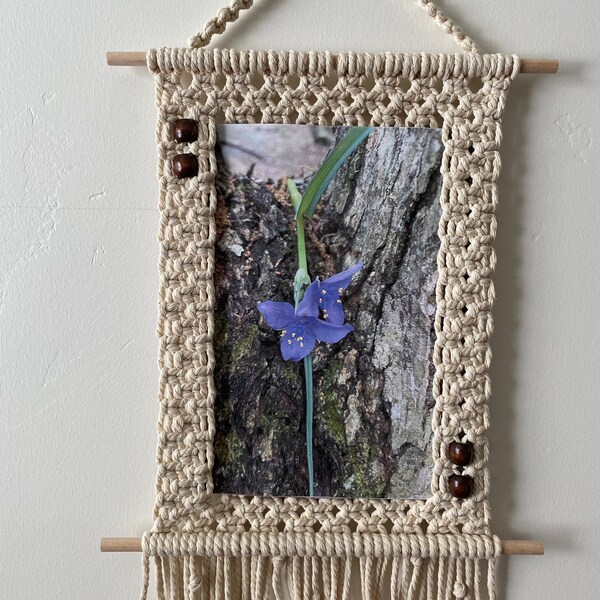 Macrame Frame - Etsy