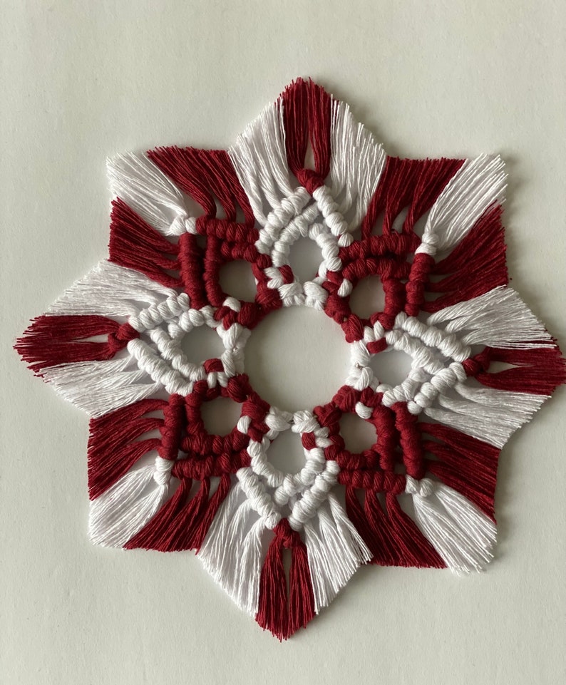 Macrame Coaster, Doily, Mandala, Candle Coaster, Candle Holder, Table ...