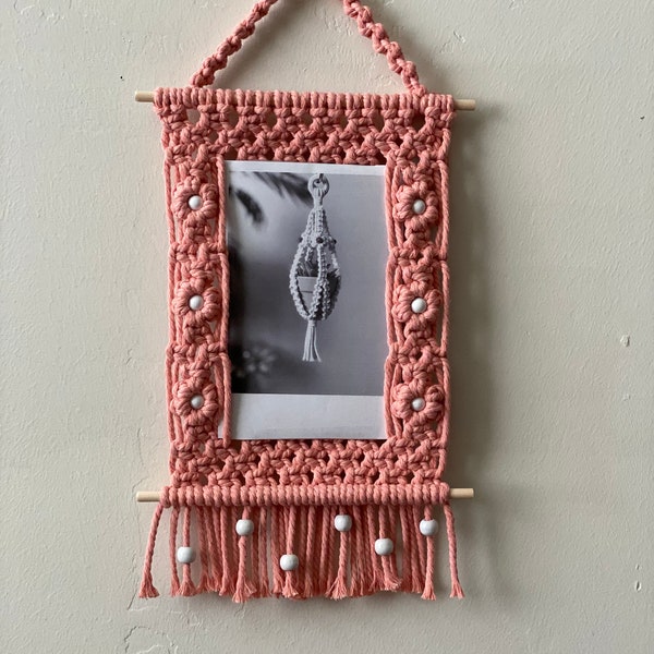Macrame Frame - Etsy