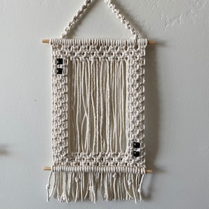 Macrame Picture Frame 4 X 6 - Etsy