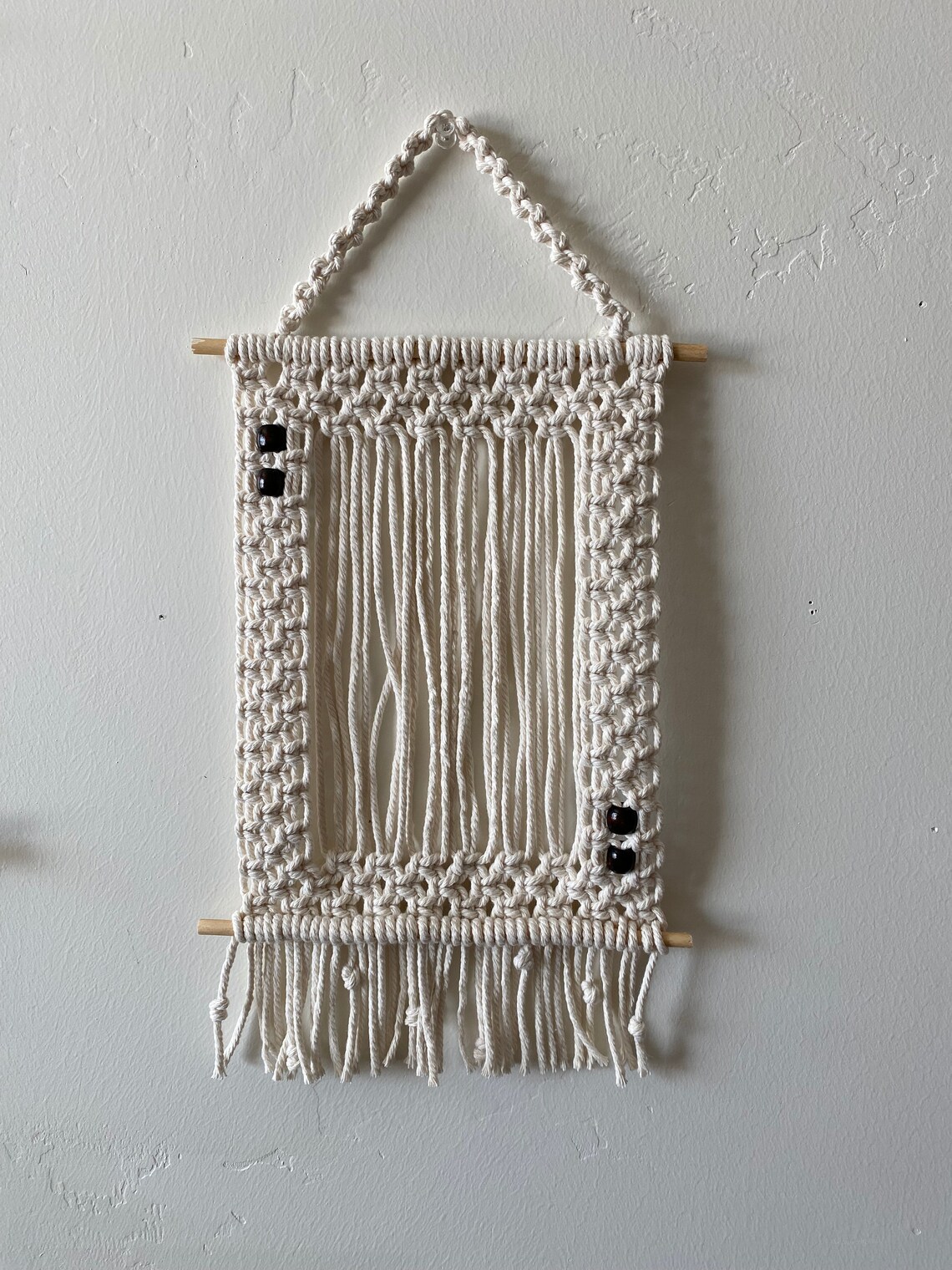Macrame Picture Frame 5 X 7 In - Etsy