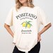 Positano Shirt Limoncello Gifts Limone Shirt Amalfi Coast Aesthetic ...