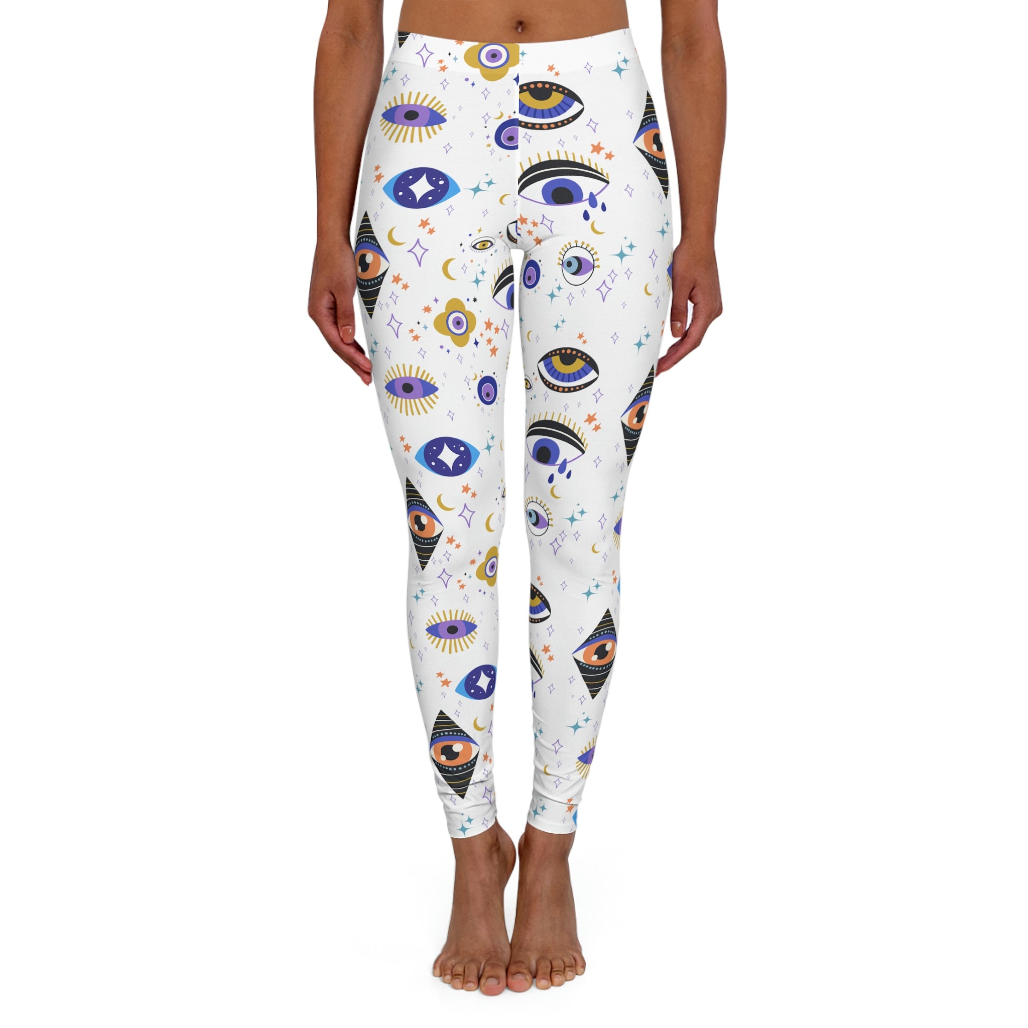 Evil Eye Pants, Evil Eye Clothing, All Seeing Eye, Yoga Pants, Pilates ...