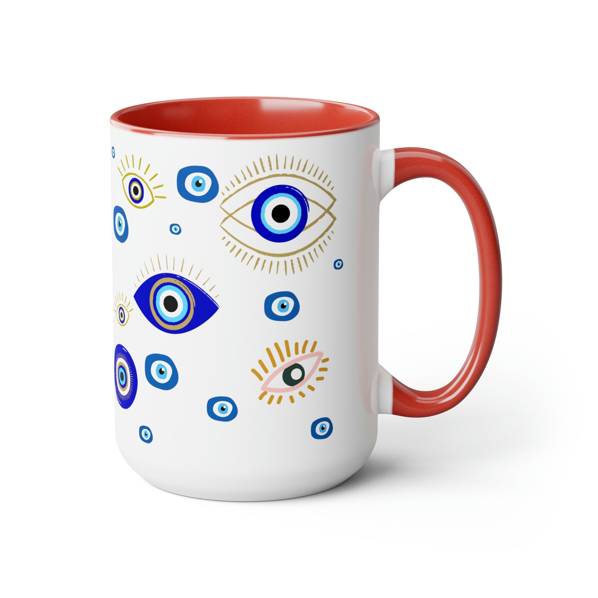 Evil Eye Mug Mug Evil Eye Tiny Evil Eye Coffee Mug Cool - Etsy