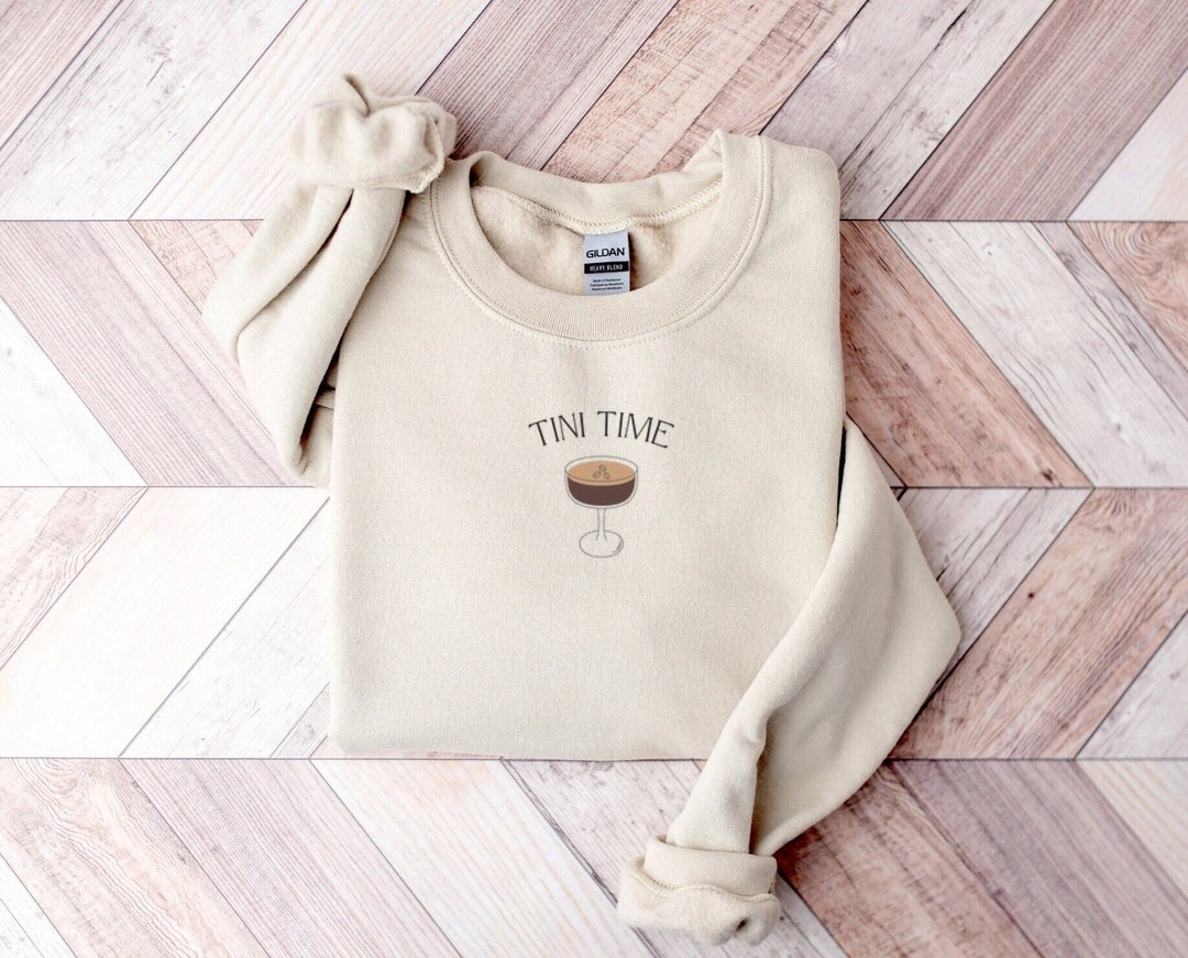Tini Time Sweatshirt, Espresso Martini Sweatshirt, Espresso Martini ...