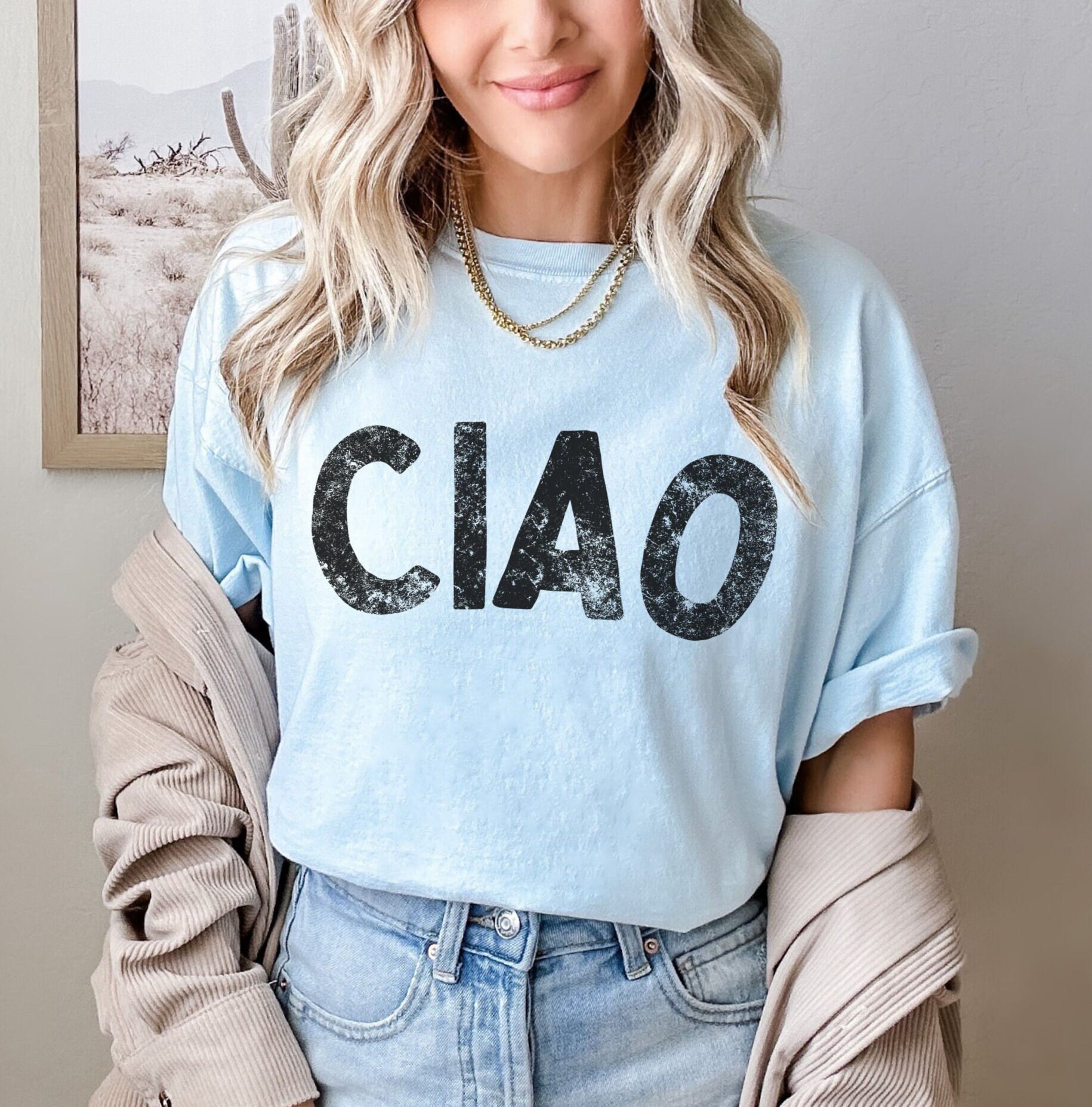 Ciao Shirt, Ciao Tshirt, Ciao Bella, Ciao T Shirt, Italia Shirt, Italy ...