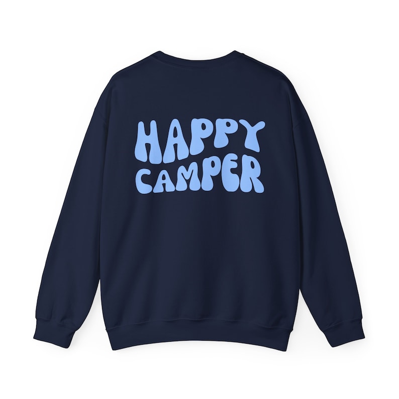 Happy Camper Sweatshirt Preppy Clothes Aesthetic Sweats I’d Hike That ...