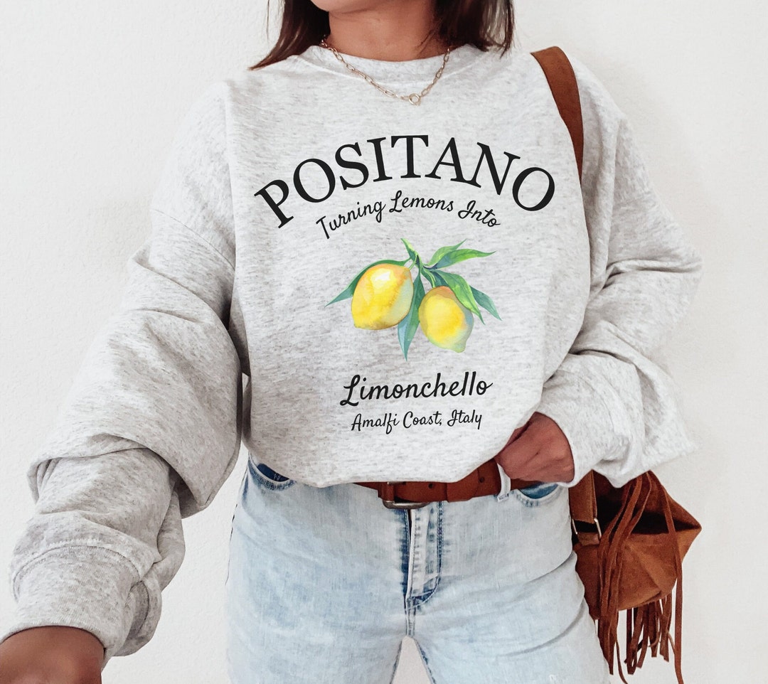Positano Sweatshirt, Positano Shirt, Amalfi Coast, Vacation Shirt ...