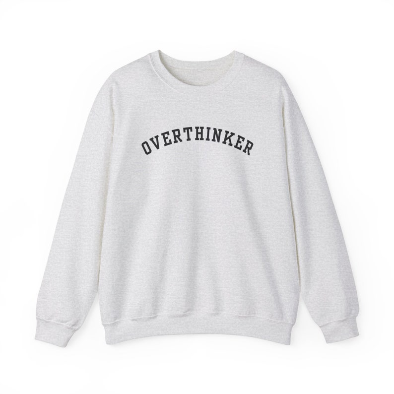 Overthinker Sweatshirt, Siblings Christmas Gift, Empathy Sweater, My ...