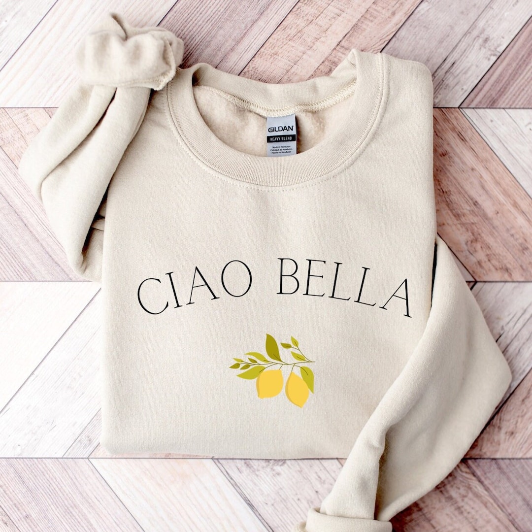 Ciao Sweatshirt Europe Vacation Shirt Rome Crewneck Italia Sweater ...