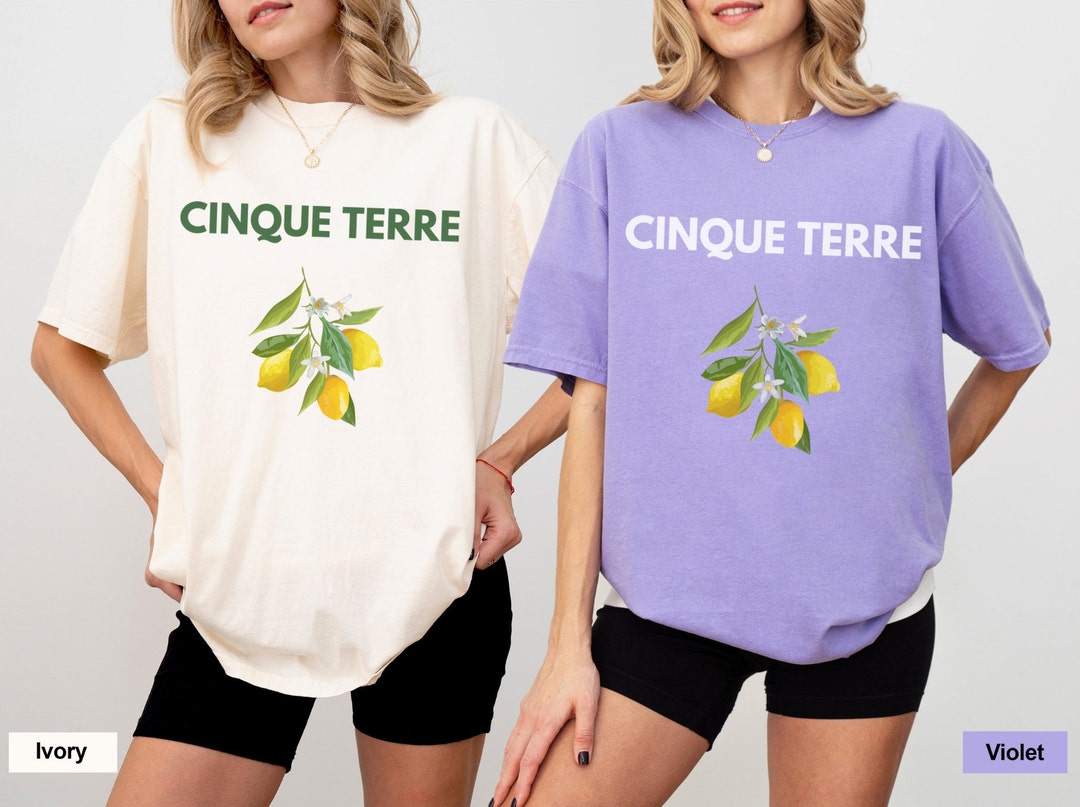 Cinque Terre Shirt Nonna Gifts Adult Clothing Amalfi Coast Theme ...