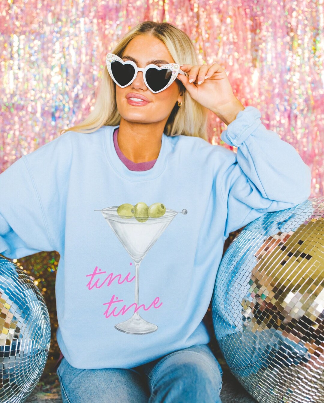 Tini Time Sweatshirt, Alcohol Sweatshirts, Coastal Cowgirl, Martini ...