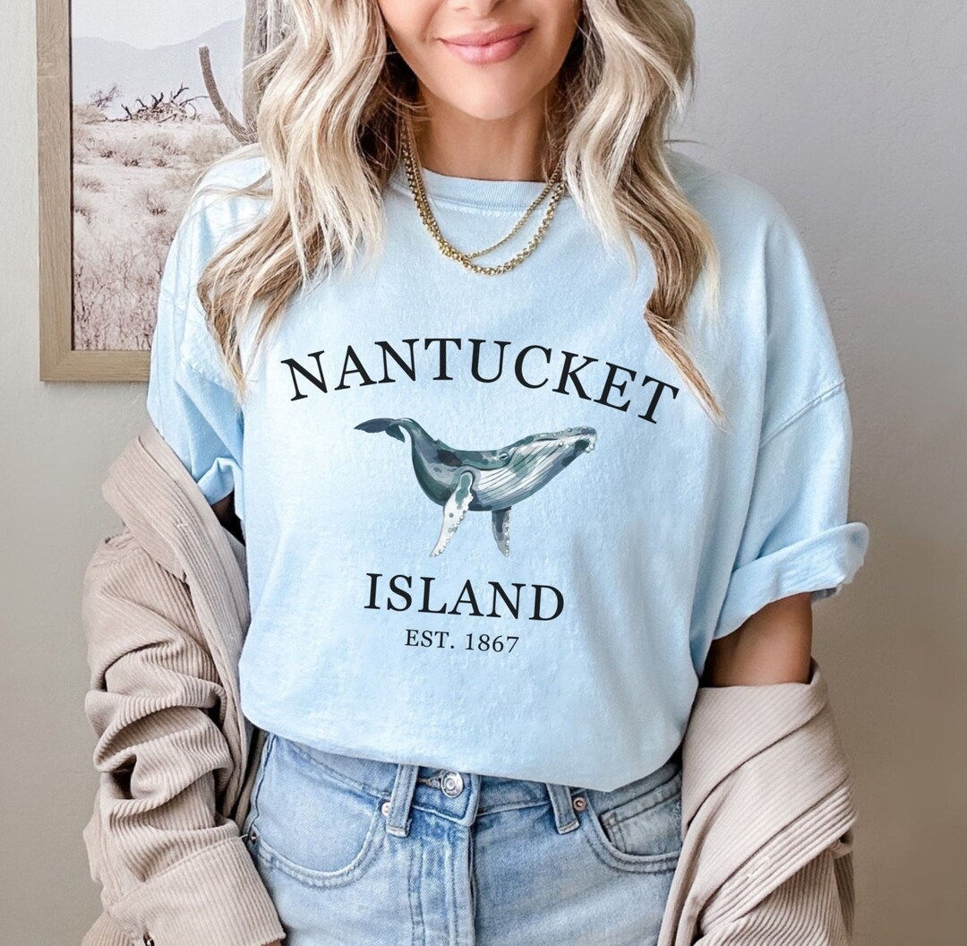 Nantucket Shirt, Whale Shirt, Nantucket Tshirt, Nantucket Shirts ...