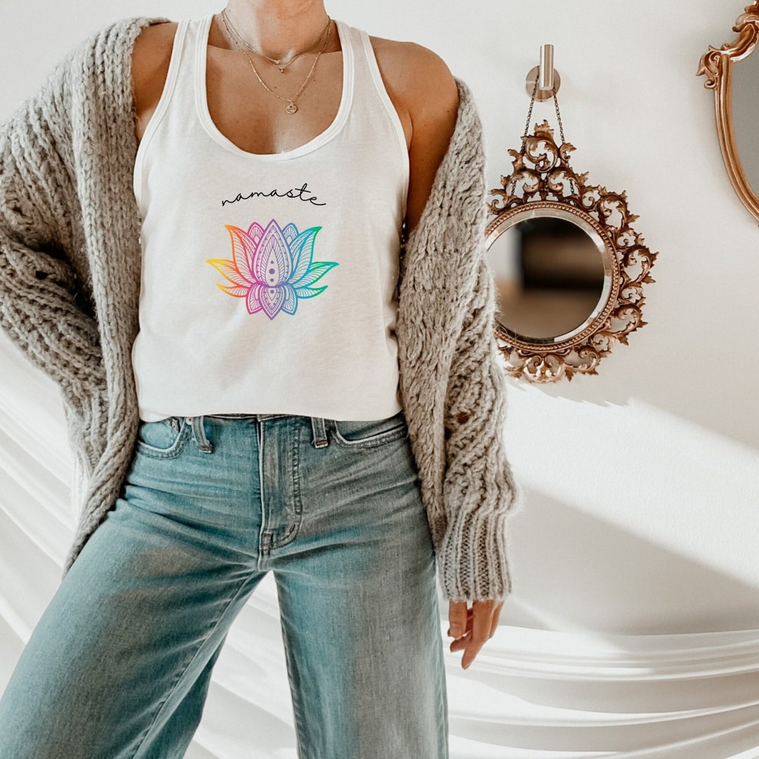 Namaste Tank, Namaste Shirt, Yogi Shirts, Pilates Tank, Pilates Tshirt ...