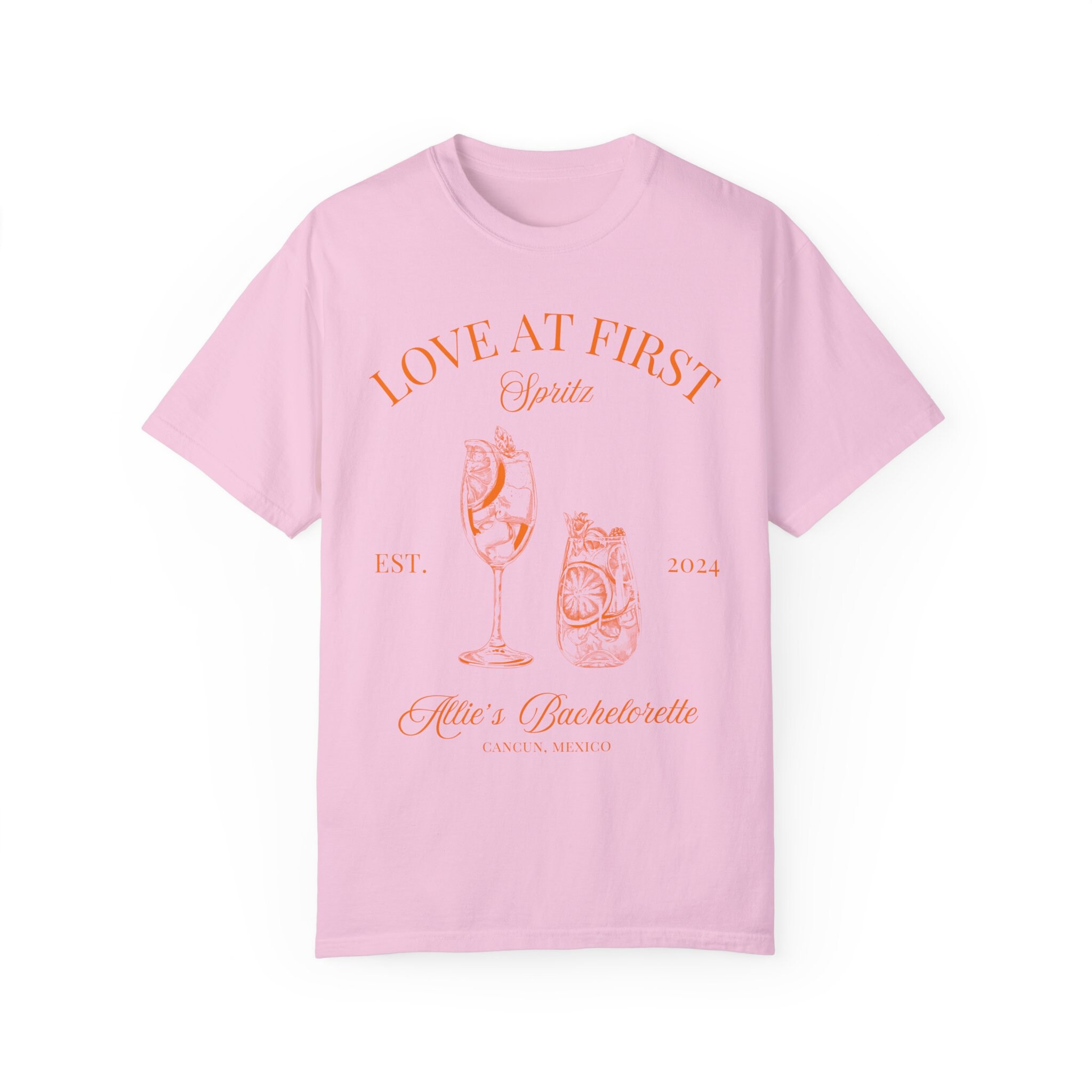 Love at First Spritz Aperol Spritz T Shirt Tropical Bach Merch Cancun ...