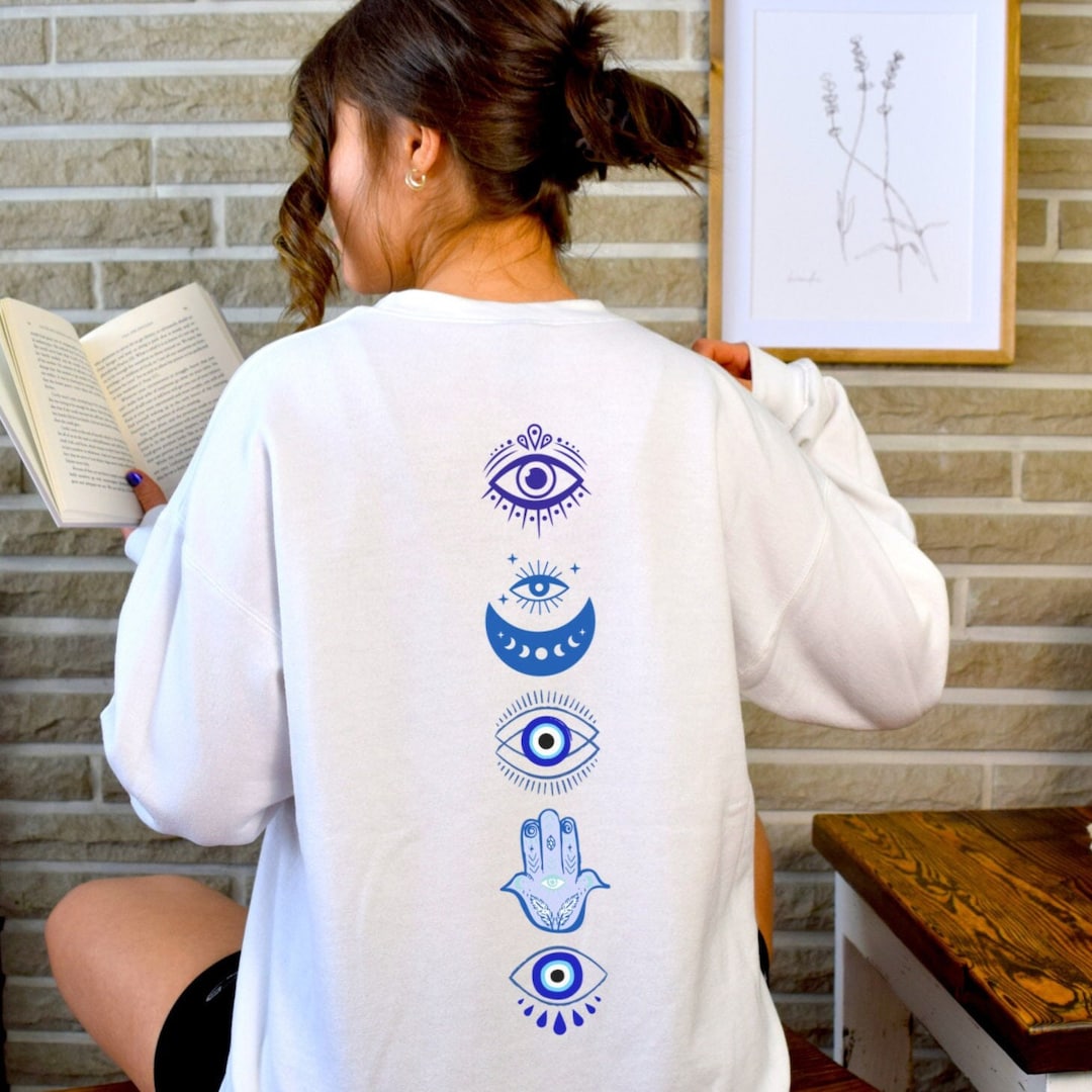 Evil Eye Sweatshirt, All Seeing Eye Sweatshirt, Evil Eye Sweatshirts ...
