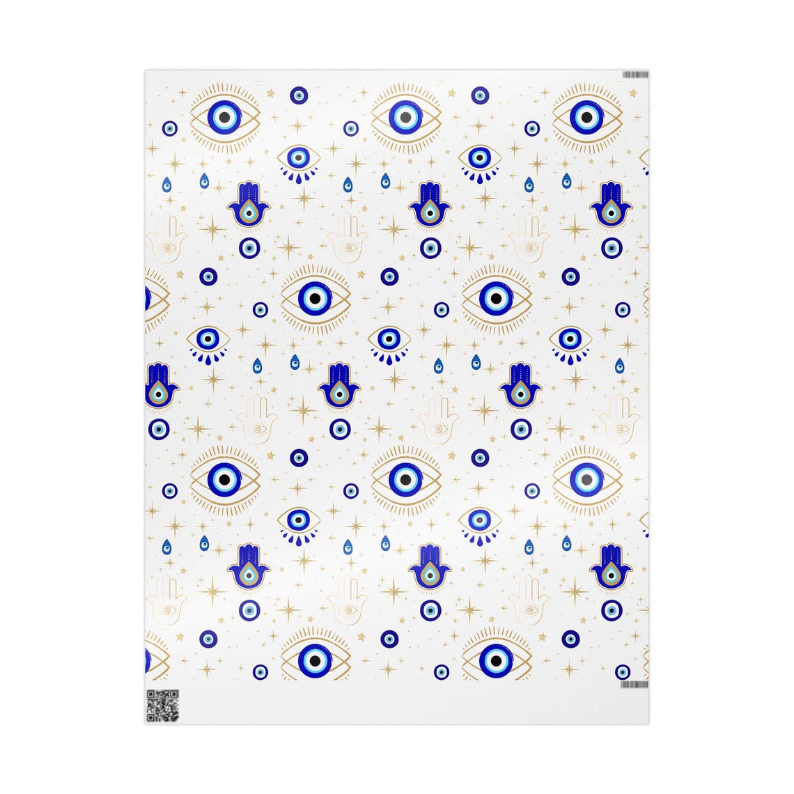 Evil Eye Wrapping Paper Paper Chic Christmas Wrapping Paper Secret ...