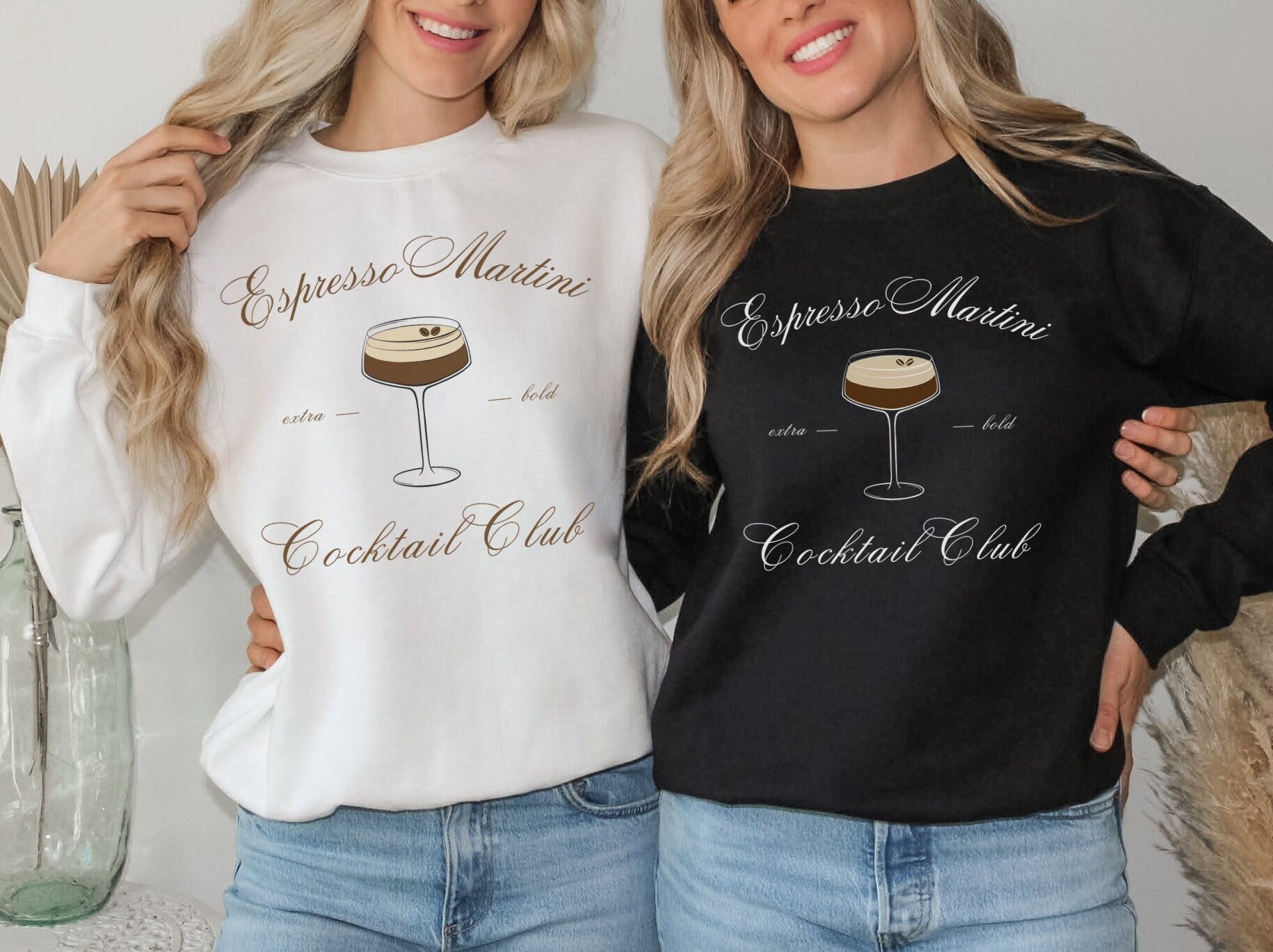 Espresso Martini Sweatshirt Vodka Apparel Espresso Martini - Etsy