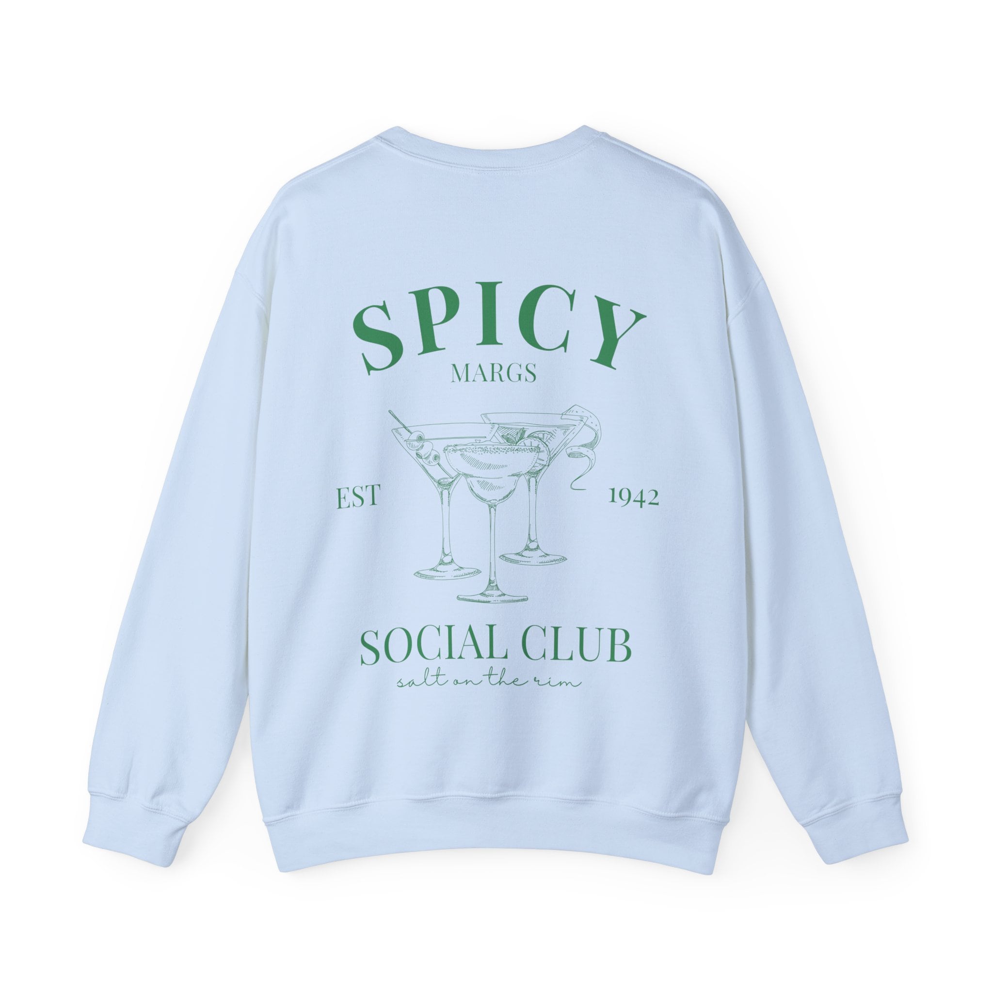 Spicy Marg Sweatshirt Margarita Shirt Alcohol Lovers Cheers Sweater ...