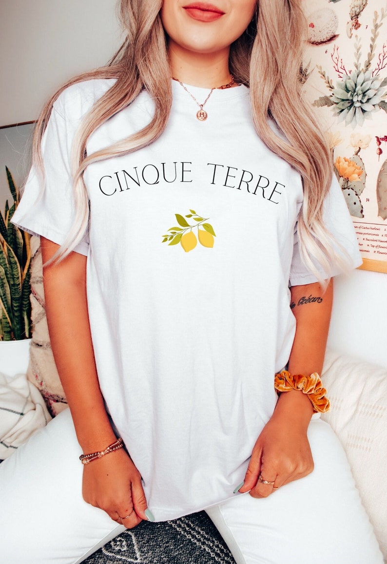 Cinque terre Shirt, Cinque Terre T Shirt, Limone Shirt, Italy Shirt ...