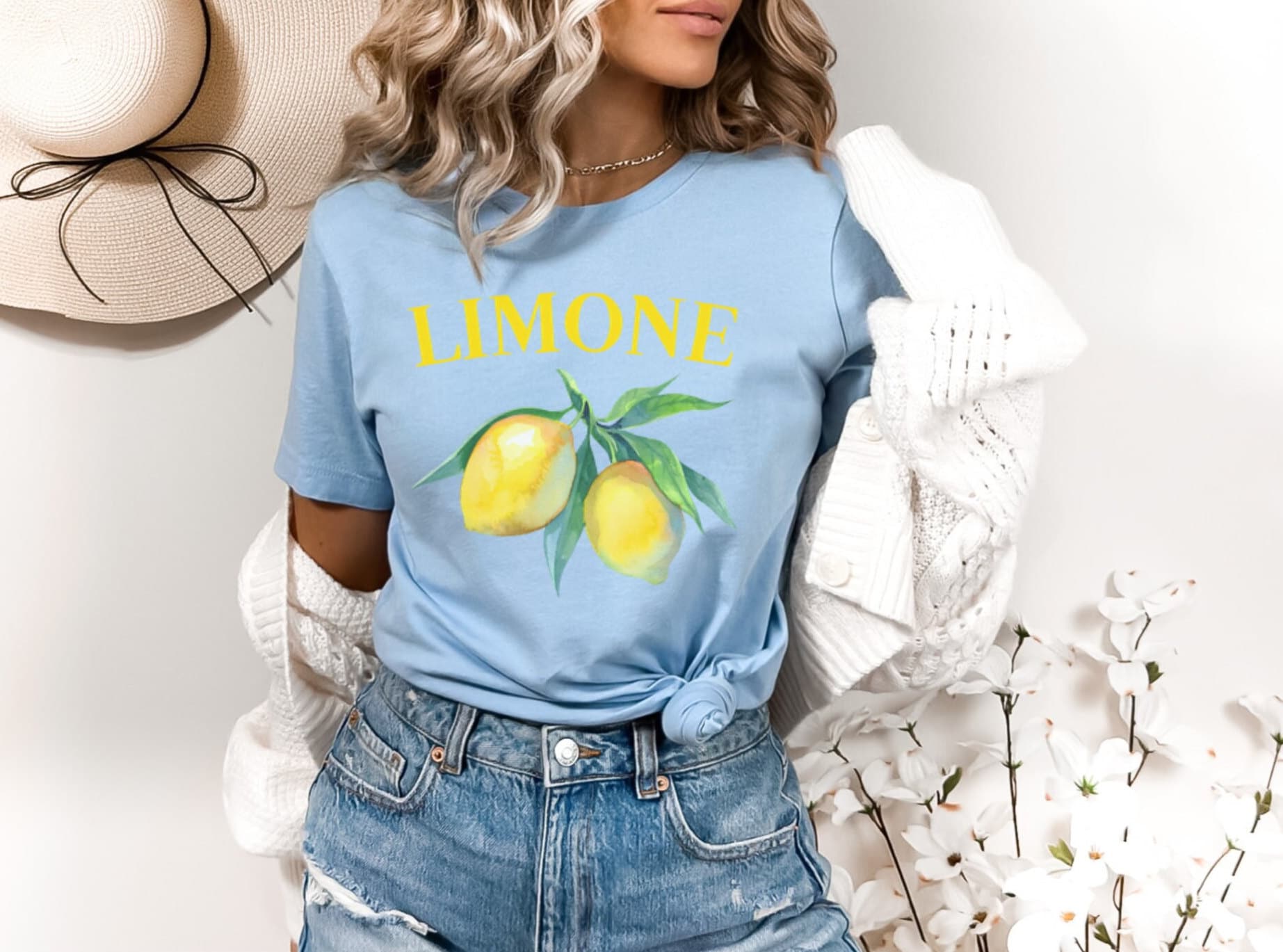 Limone Shirt, Lemon Shirt, Lemon T-shirt, Lemons Shirt, Amalfi Coast ...