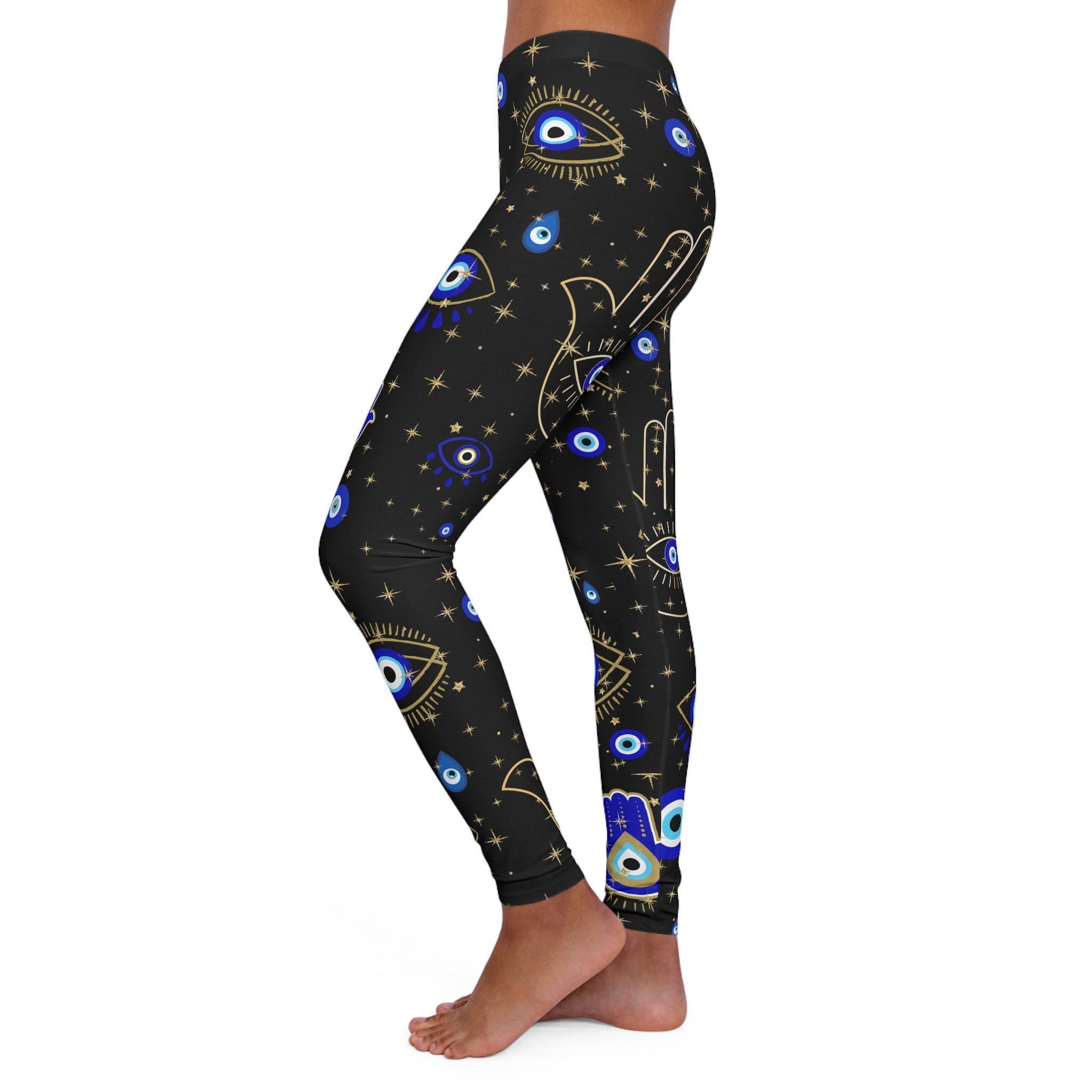 Evil Eye Pants, Evil Eye Clothing, All Seeing Eye, Yoga Pants, Pilates ...