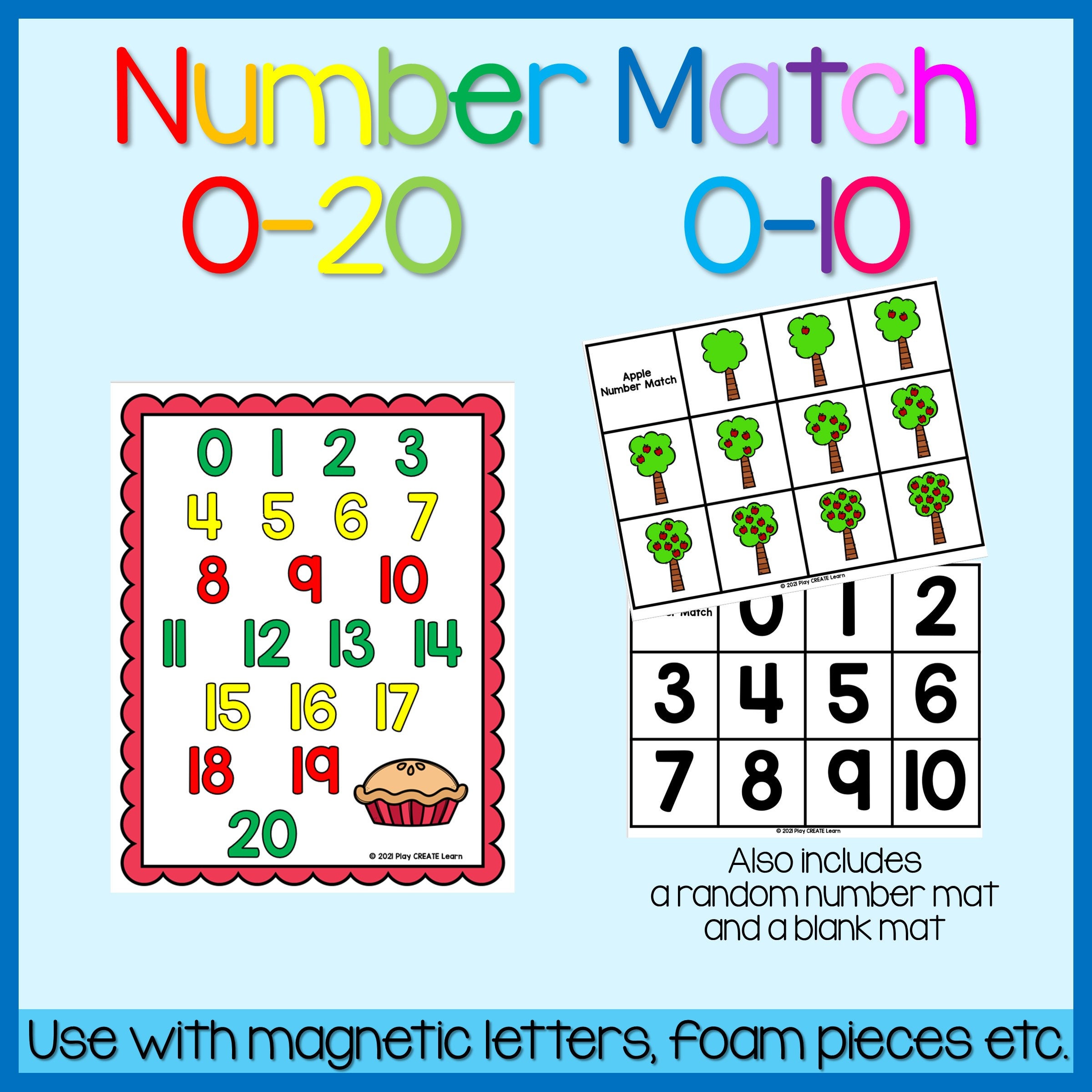 Apple Pie Math Sensory Bin Printables | Small Group Activities - Etsy