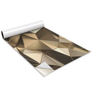 3D Triangles Furniture Sticker, Texture Adhesive Foils, Abstraction ...