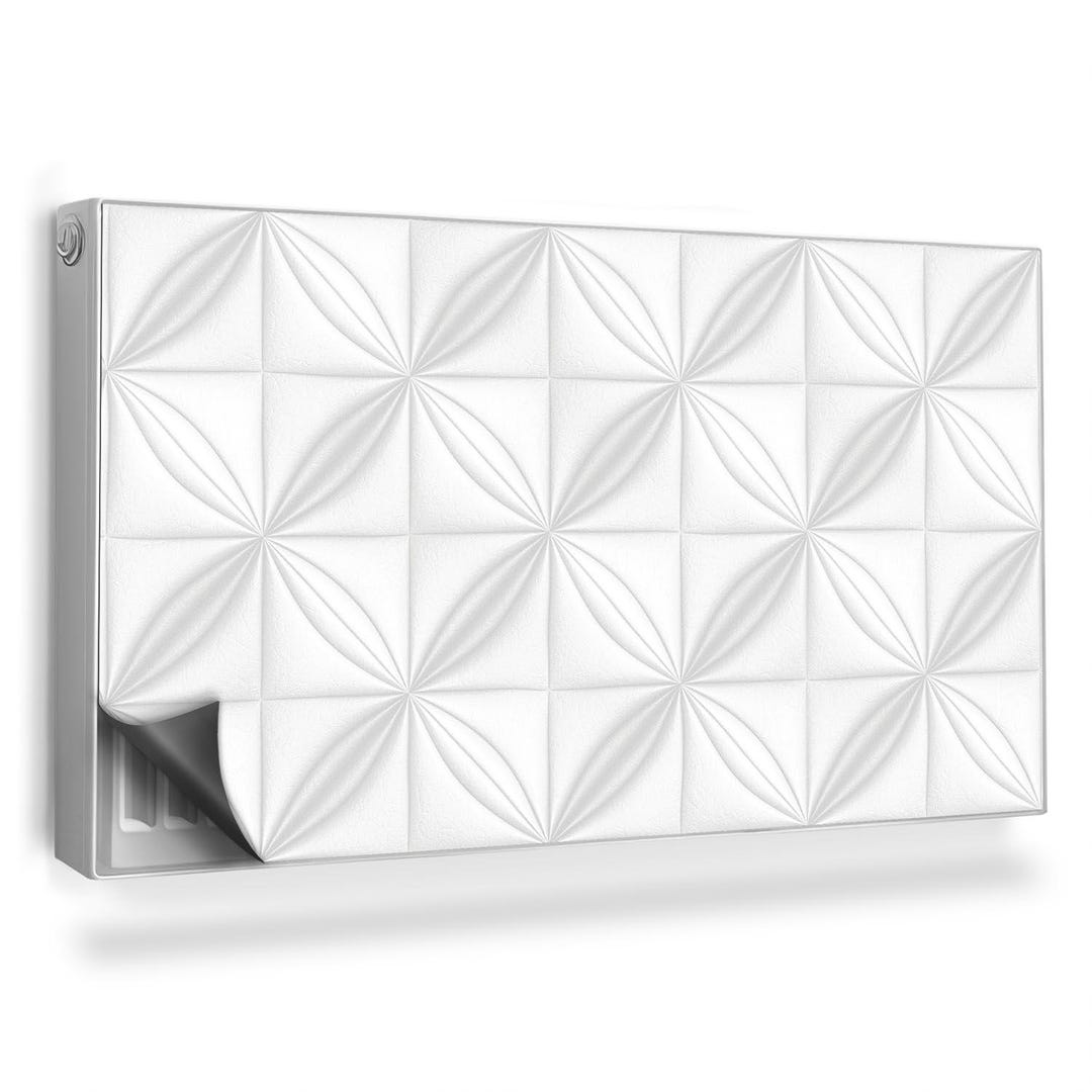 A Bag of Quilted Decorative Fabric Radiator Cover, White Magnet Mat ...