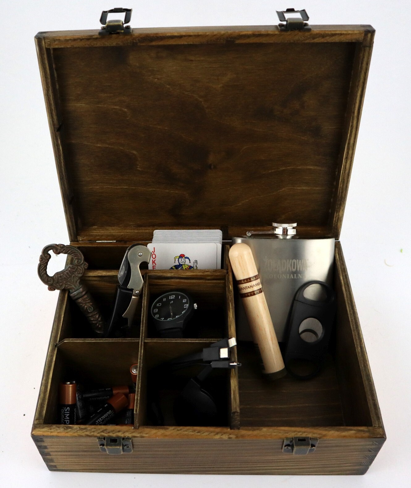 Treasure Chest With 6 Compartments of Different Sizes. Perfect for ...