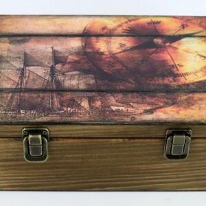 Treasure Chest With 6 Compartments of Different Sizes. Perfect for ...