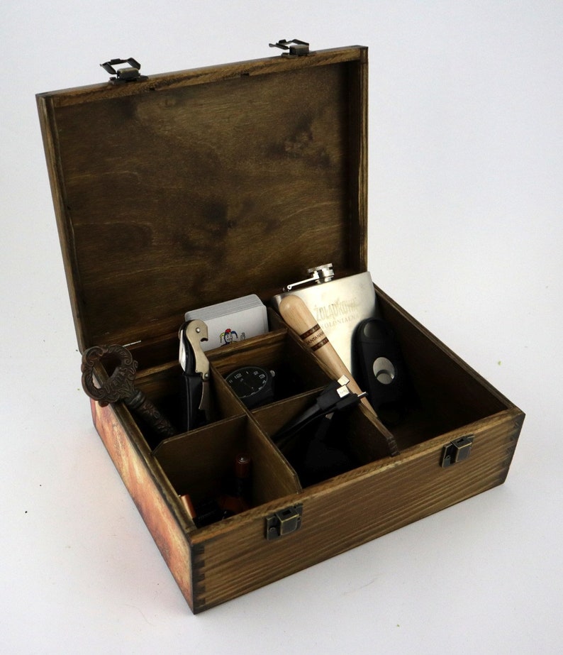 Treasure Chest With 6 Compartments of Different Sizes. Perfect for ...