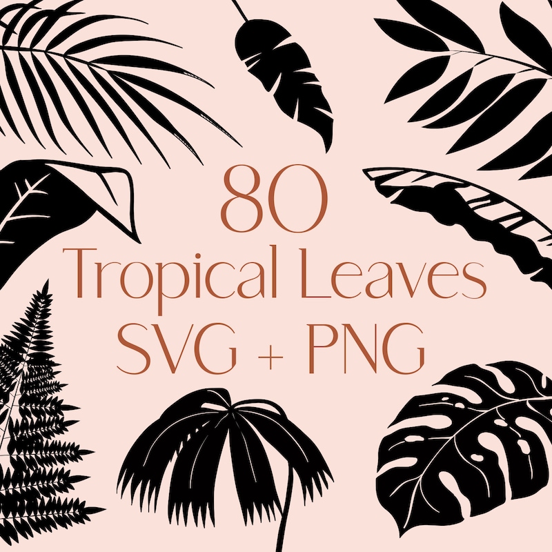 Tropical Svg - Etsy