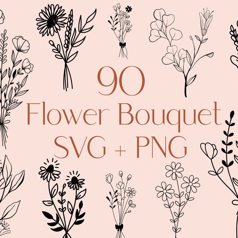 Floral Svg - Etsy