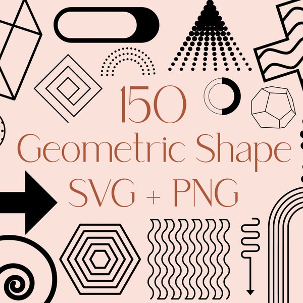 Basic Shapes Svg - Etsy