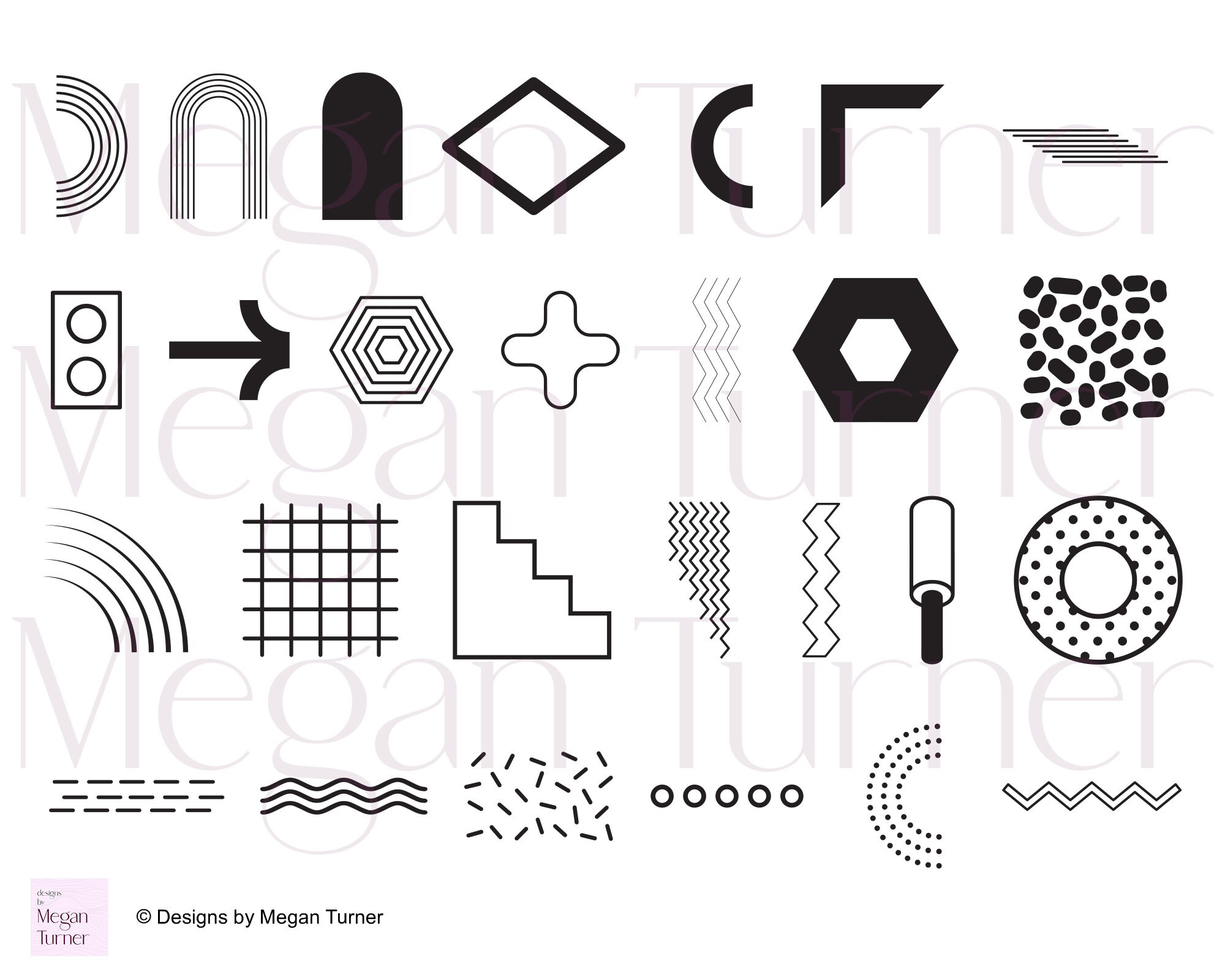 Shape Svg Bundle Geometric Shape Svg Basic Shape Svg - Etsy Australia