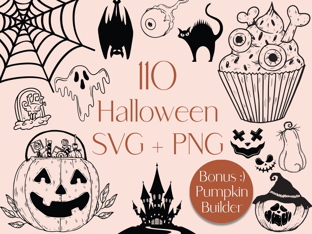 Halloween SVG, Horror SVG, Spooky SVG, Pumpkin Svg, Witch Svg, Ghost ...