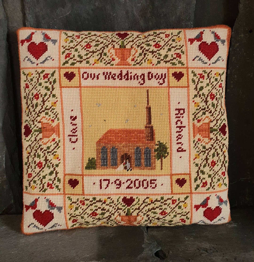 Shaker Wedding Sampler, Patchwork, Needlepoint Kit, Tapestry Kit ...