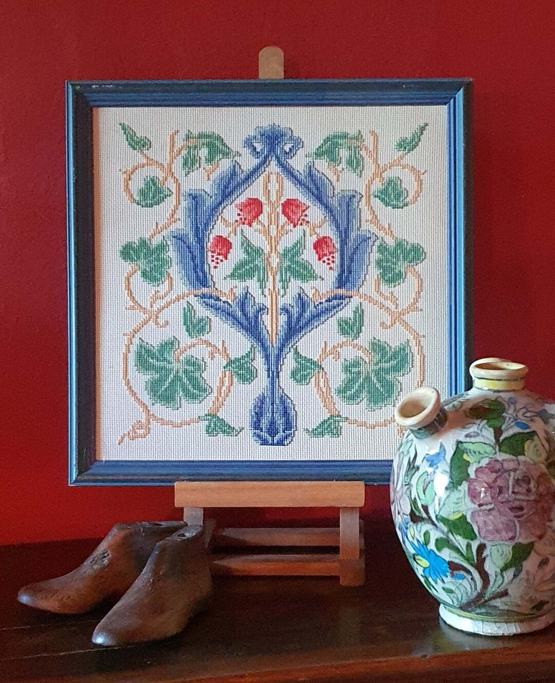 Cross Stitch, Floral, William Morris, Cross Stitch Pattern, Victorian ...