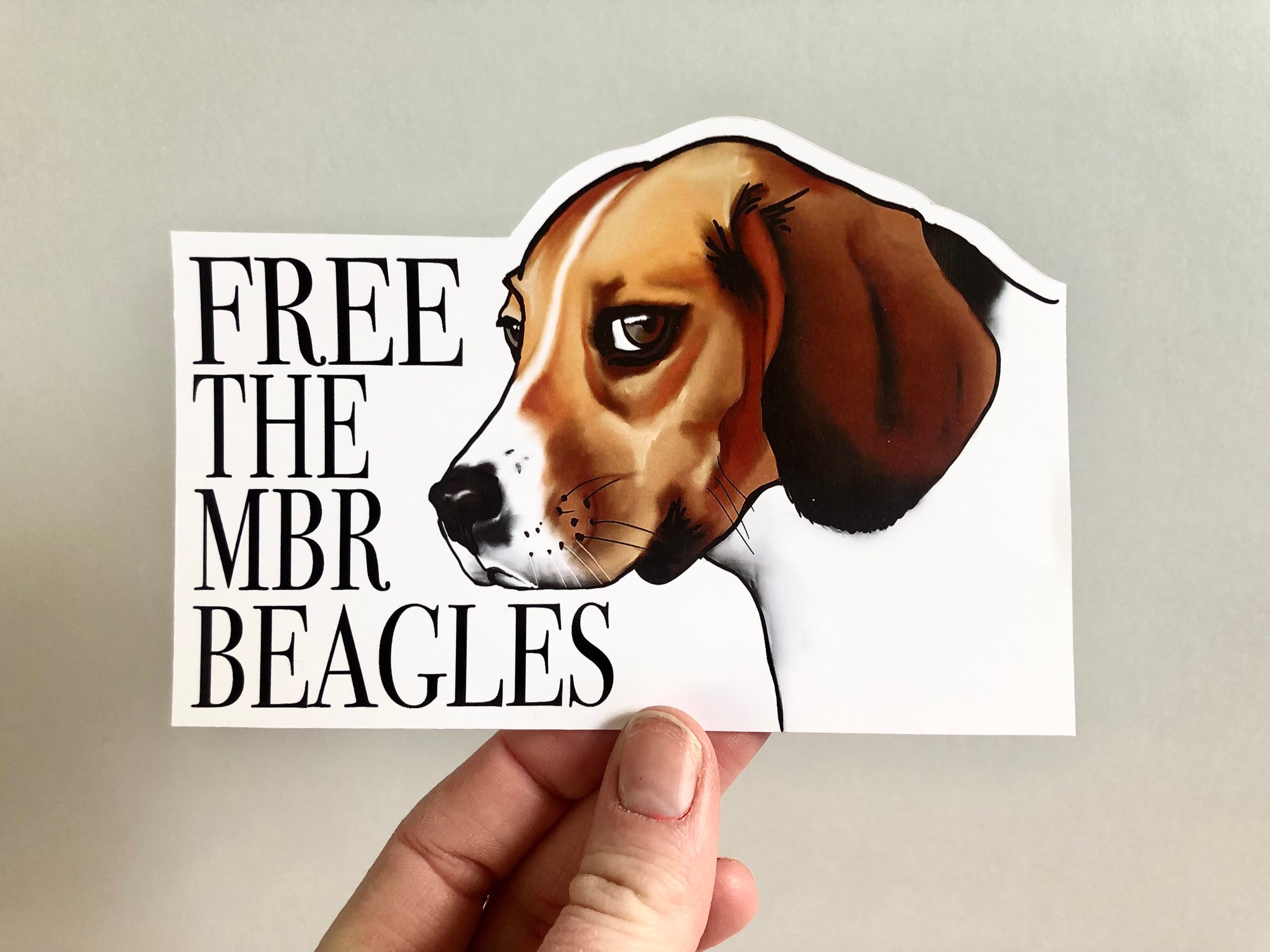 Free the MBR Beagles Sticker Bundle || Digital || Pack of 5, 10, 15, or ...