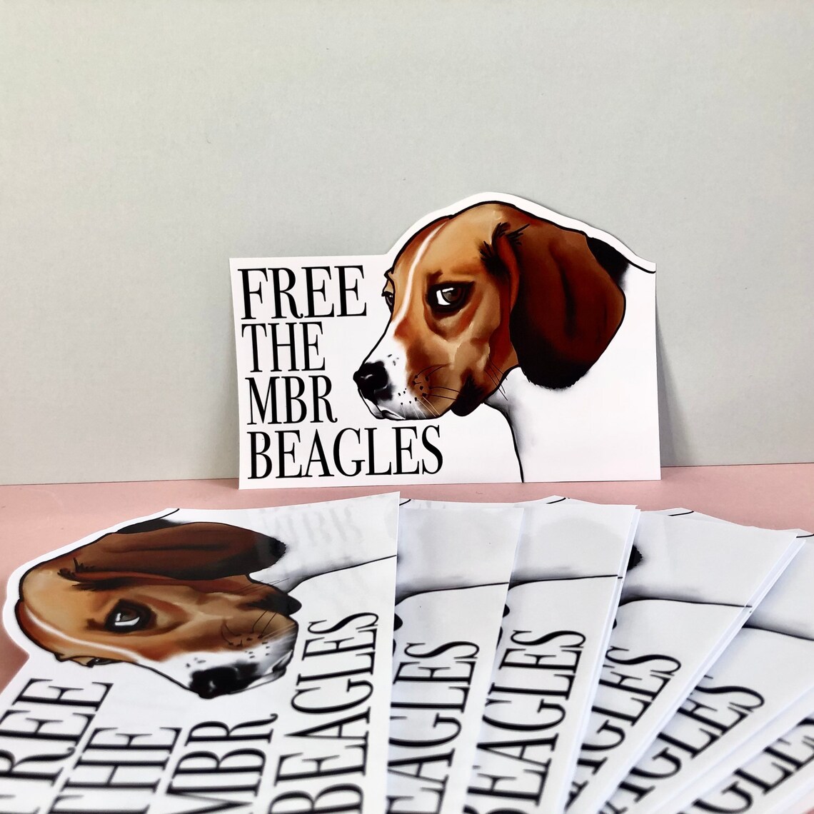 Free the MBR Beagles Sticker Bundle Digital Pack of 5 - Etsy