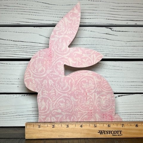 Wood Bunny Shelf Sitter Bunny Decor Rabbit Decor Spring - Etsy