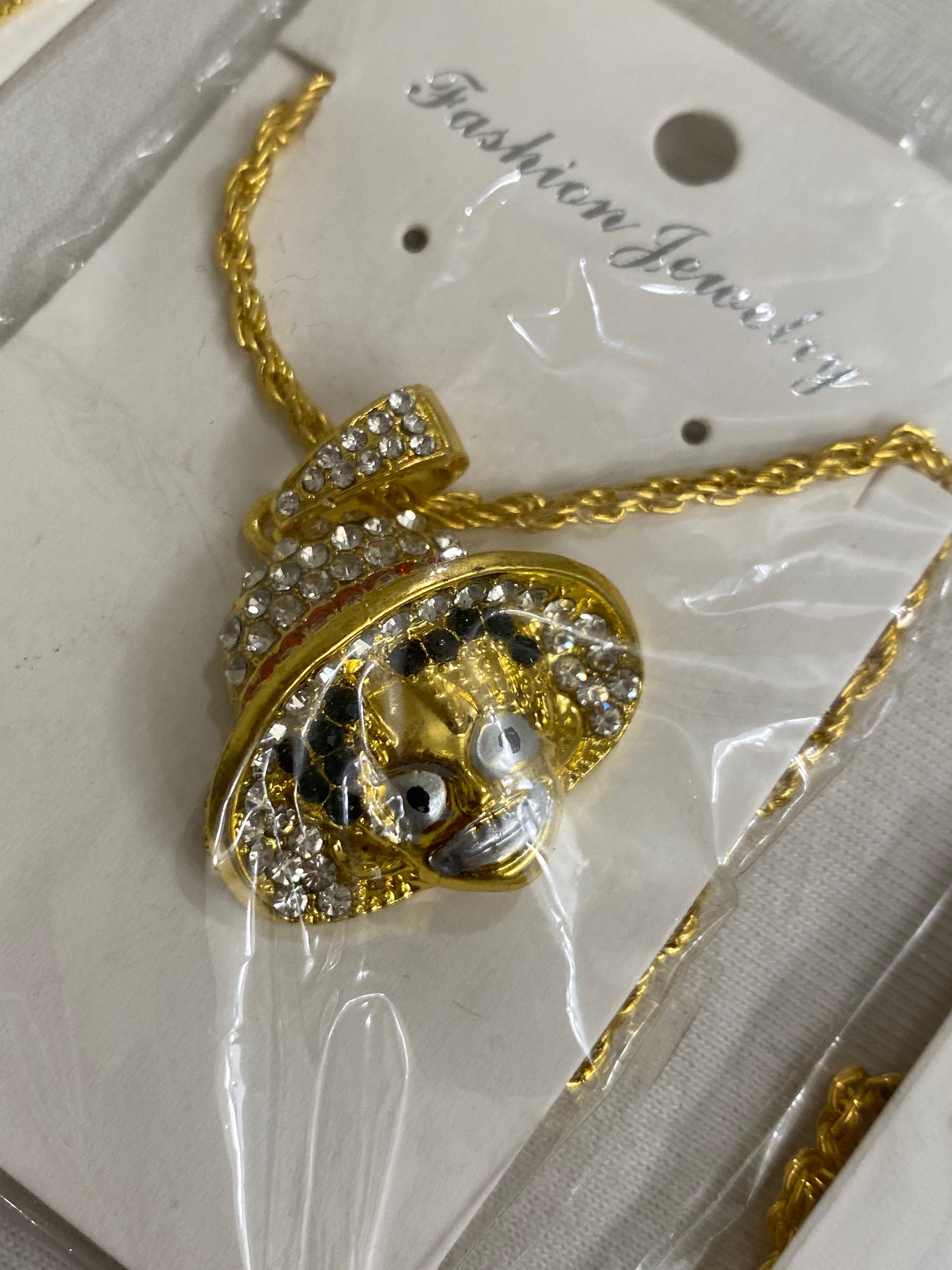 Anime Hero Dragon Ball Z One Piece Collab Gold Necklace Set: Goku ...